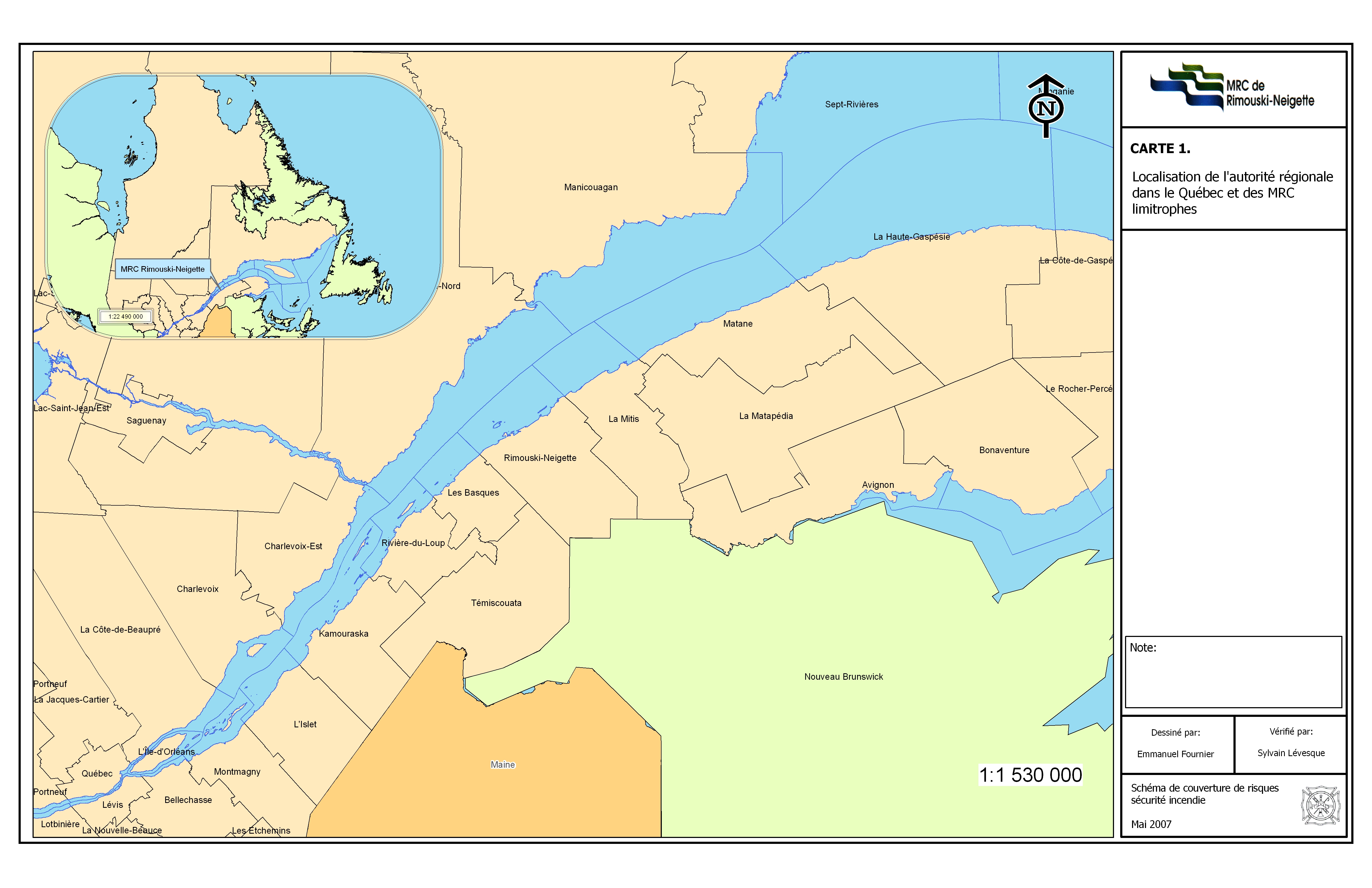 Schéma de couverture de risques – MRC de Rimouski-Neigette